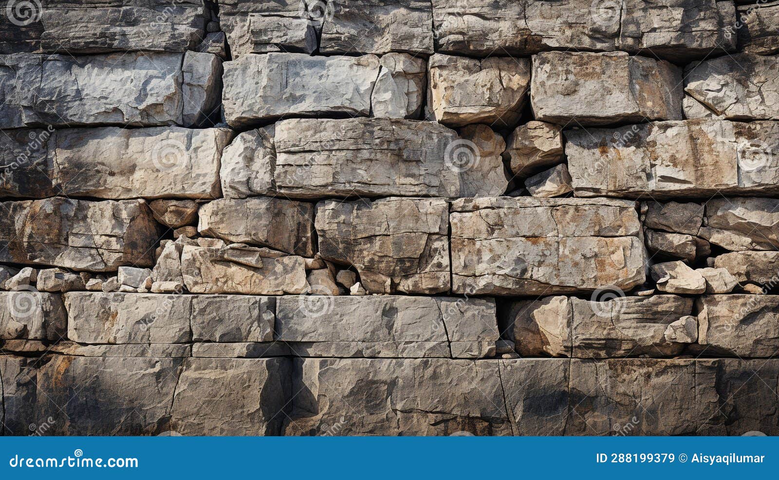 Background of Stone Wall Texture or Rock Wall Pattern for Design and ...