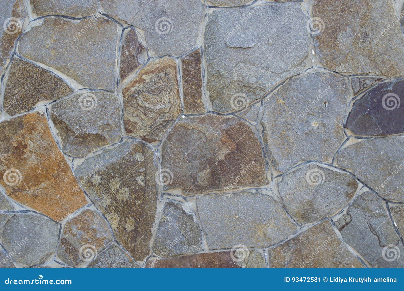 Background of Stone Wall Texture Surface Stock Image - Image of aging ...