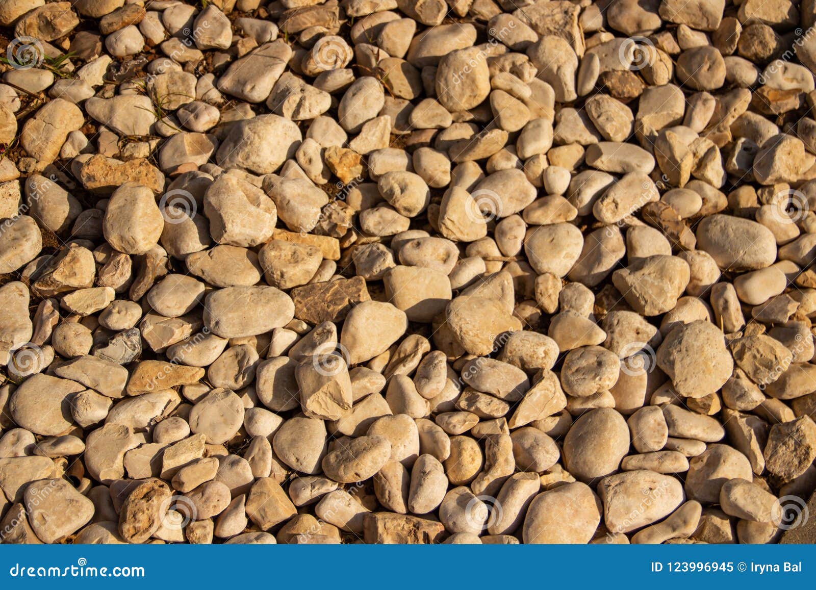 Many Stones of Different Types of Pebbles Stock Image - Image of mass ...