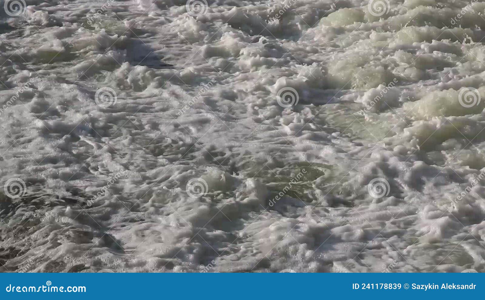 Background of Stormy Boiling Water Falling from a Great Height of the ...