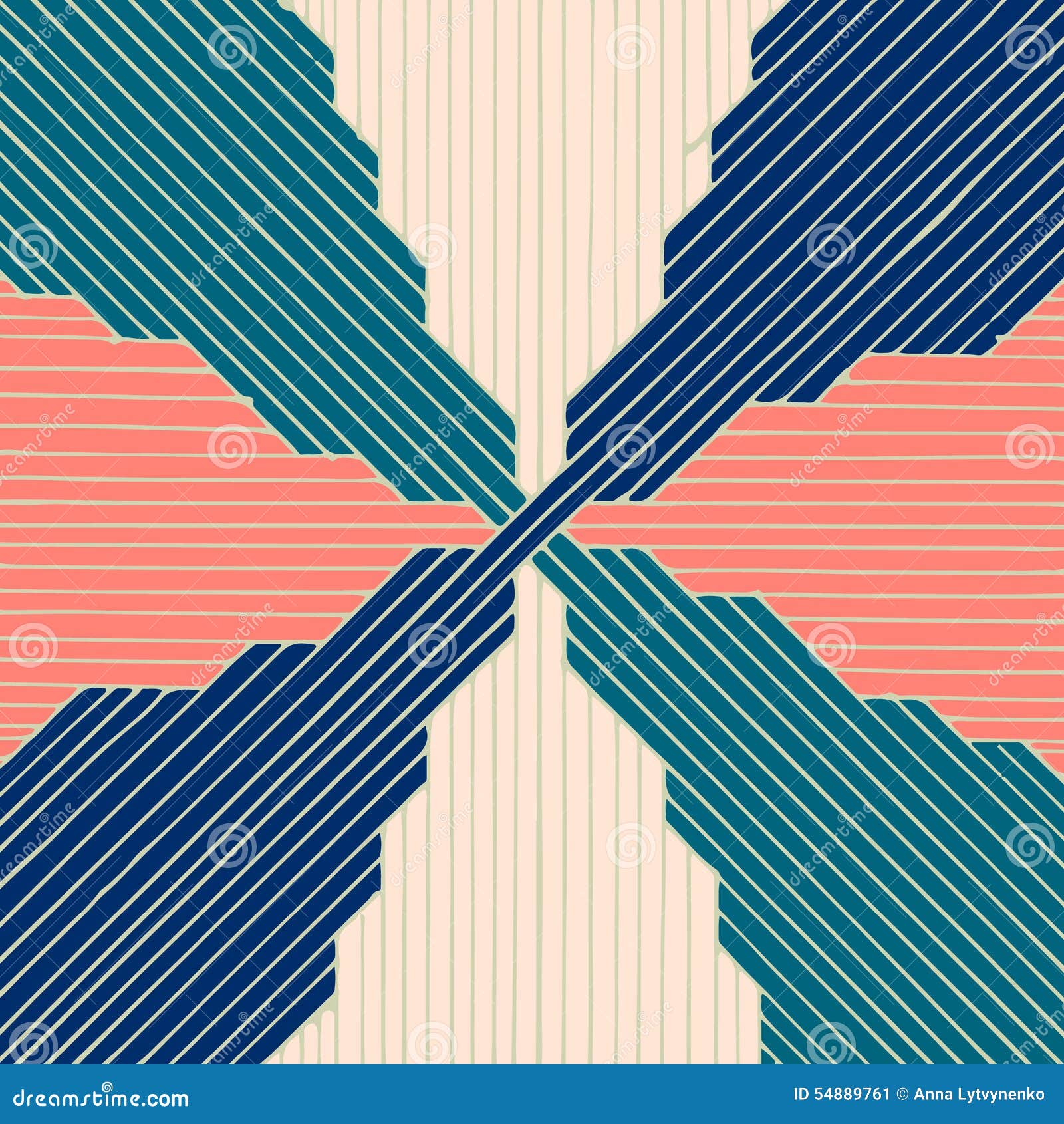 Background with Stripes and Cross Stock Vector - Illustration of ...