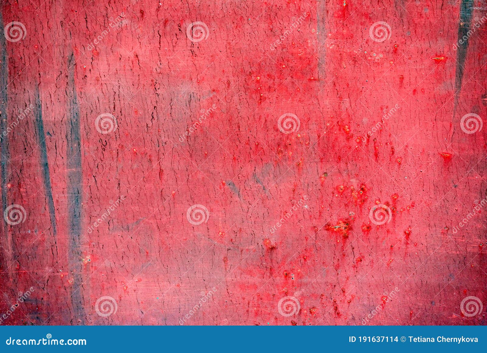 Rough Red Painted Rusty Metal Surface, High Resolution Texture Stock ...