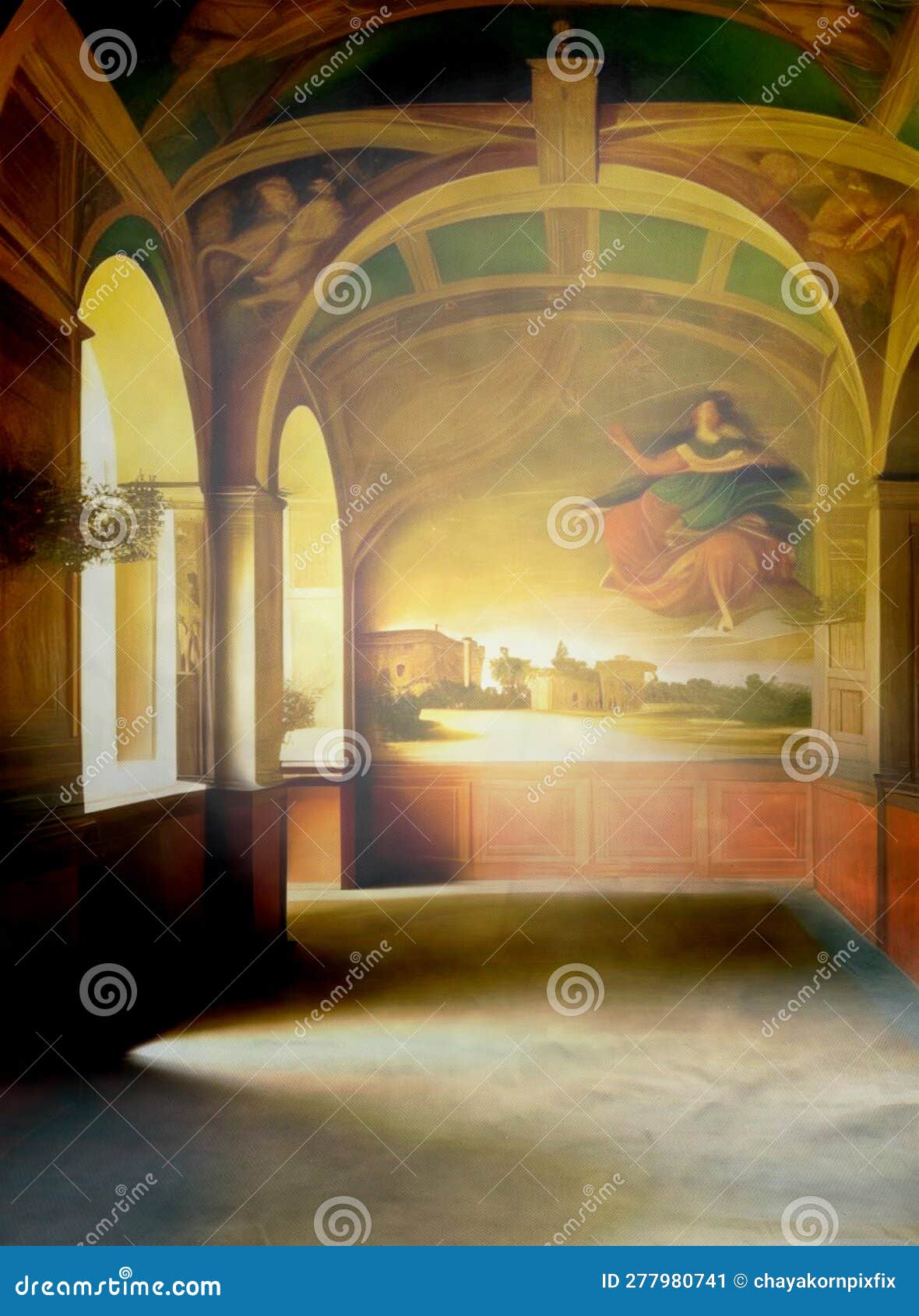 Background Studio Portrait Backdrops Photo 4K Stock Illustration ...