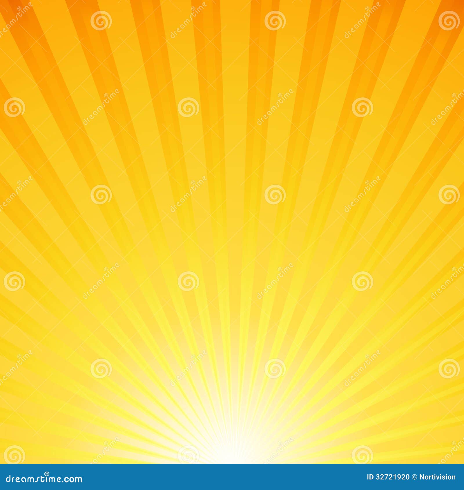 Sunray Wallpaper Orange