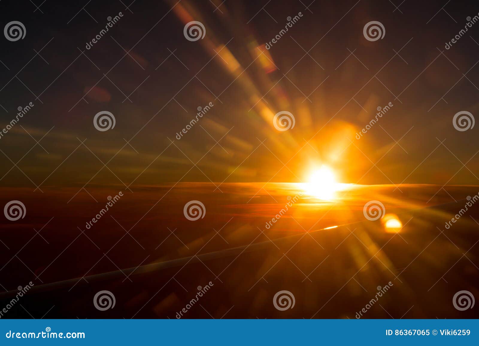 The sun high in the sky stock image. Image of soft, sunset - 86367065