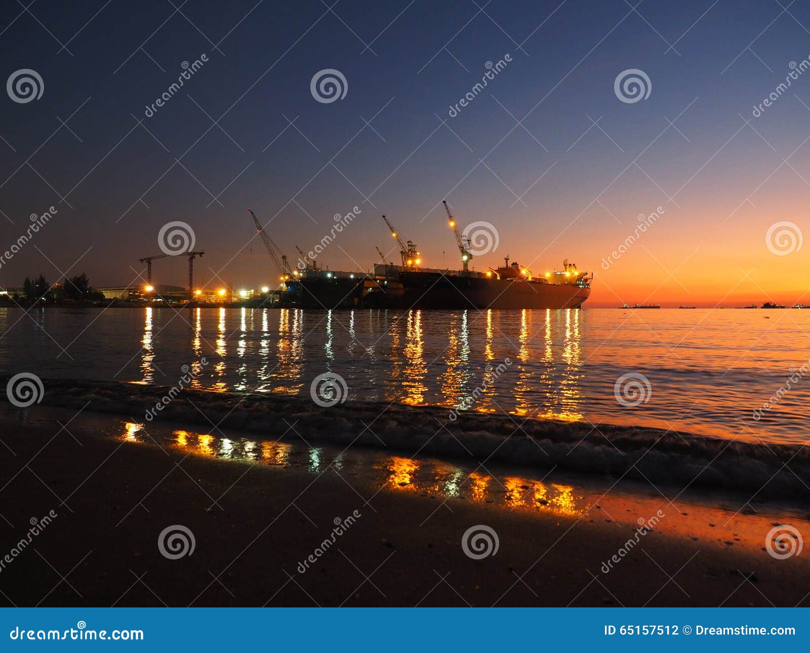 Background Sunset Sea Shadow Stock Photo - Image of blurred, glitter ...