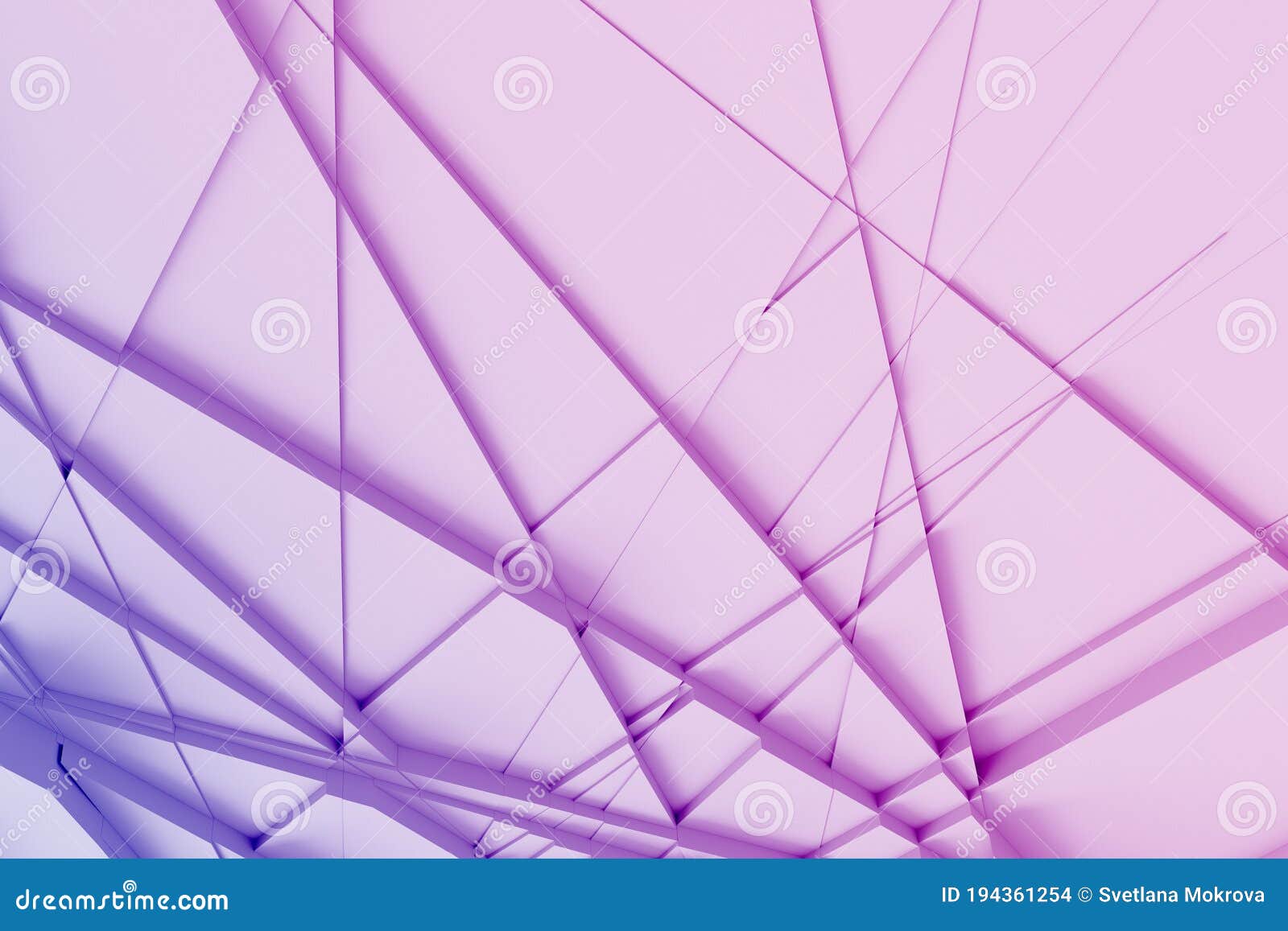 Background from the Surface Cut into Many Different Polygons Casting a ...