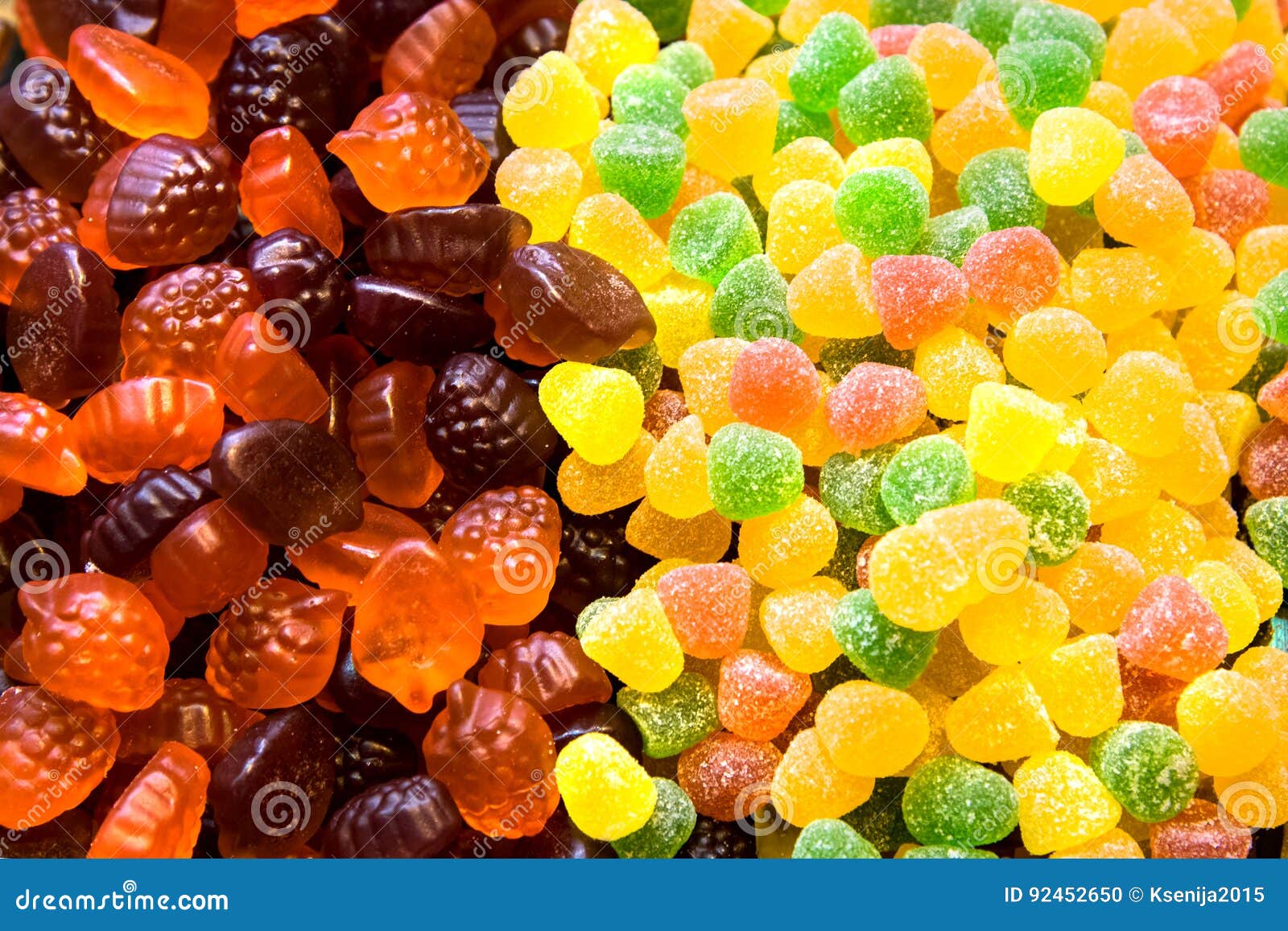 Background of Sweets. Close Up Stock Photo - Image of sweet, bright ...