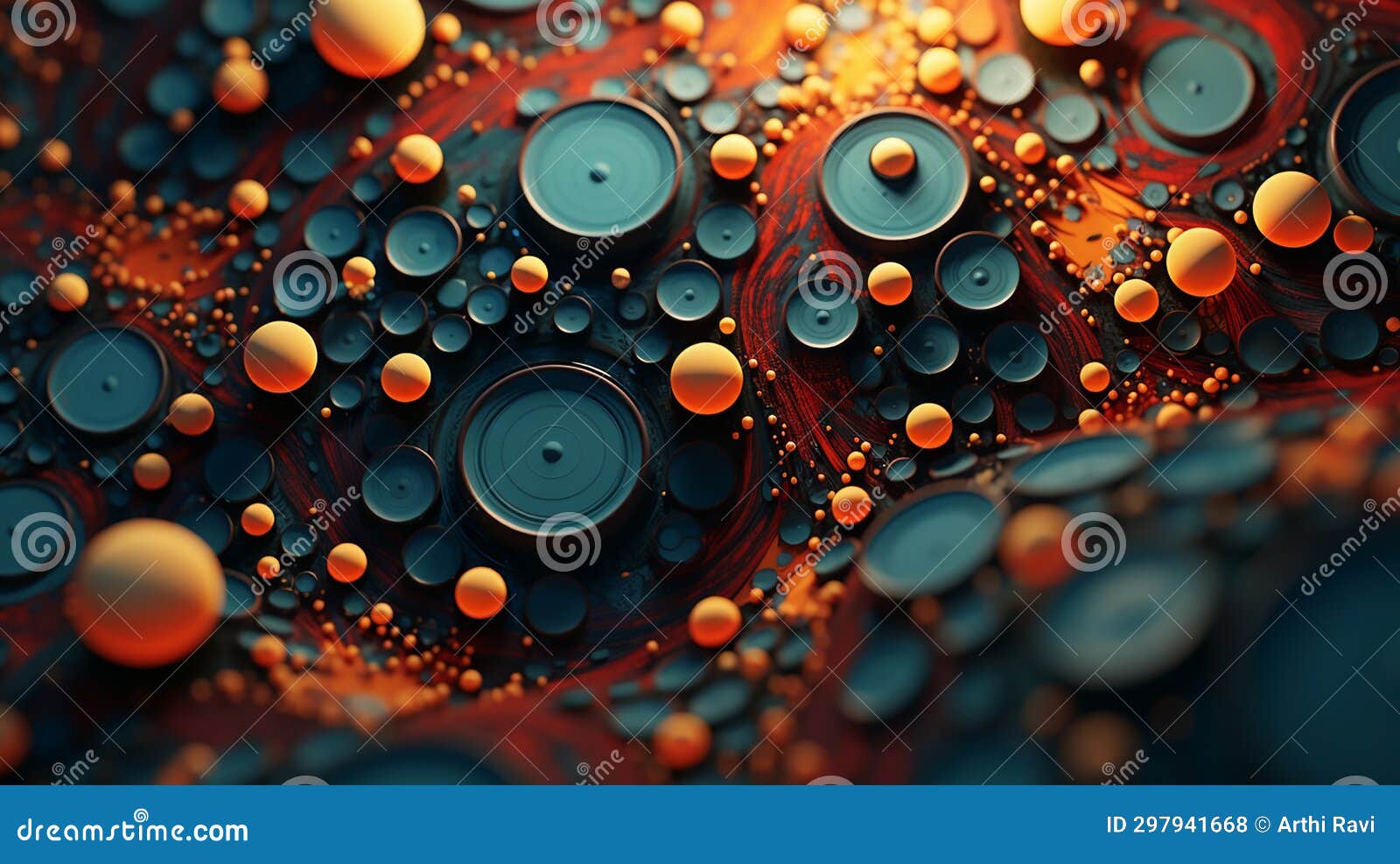 A Background with the Tactile Feel of an Abstract Painting Featuring ...