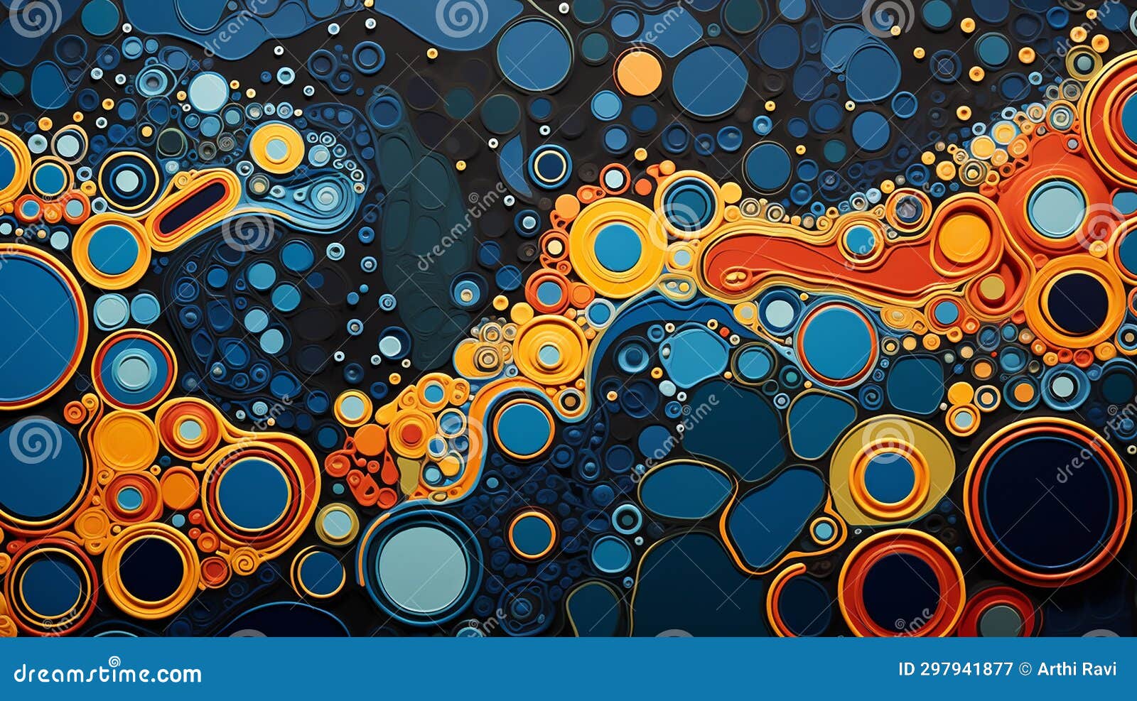 A Background with the Tactile Feel of an Abstract Painting Featuring ...