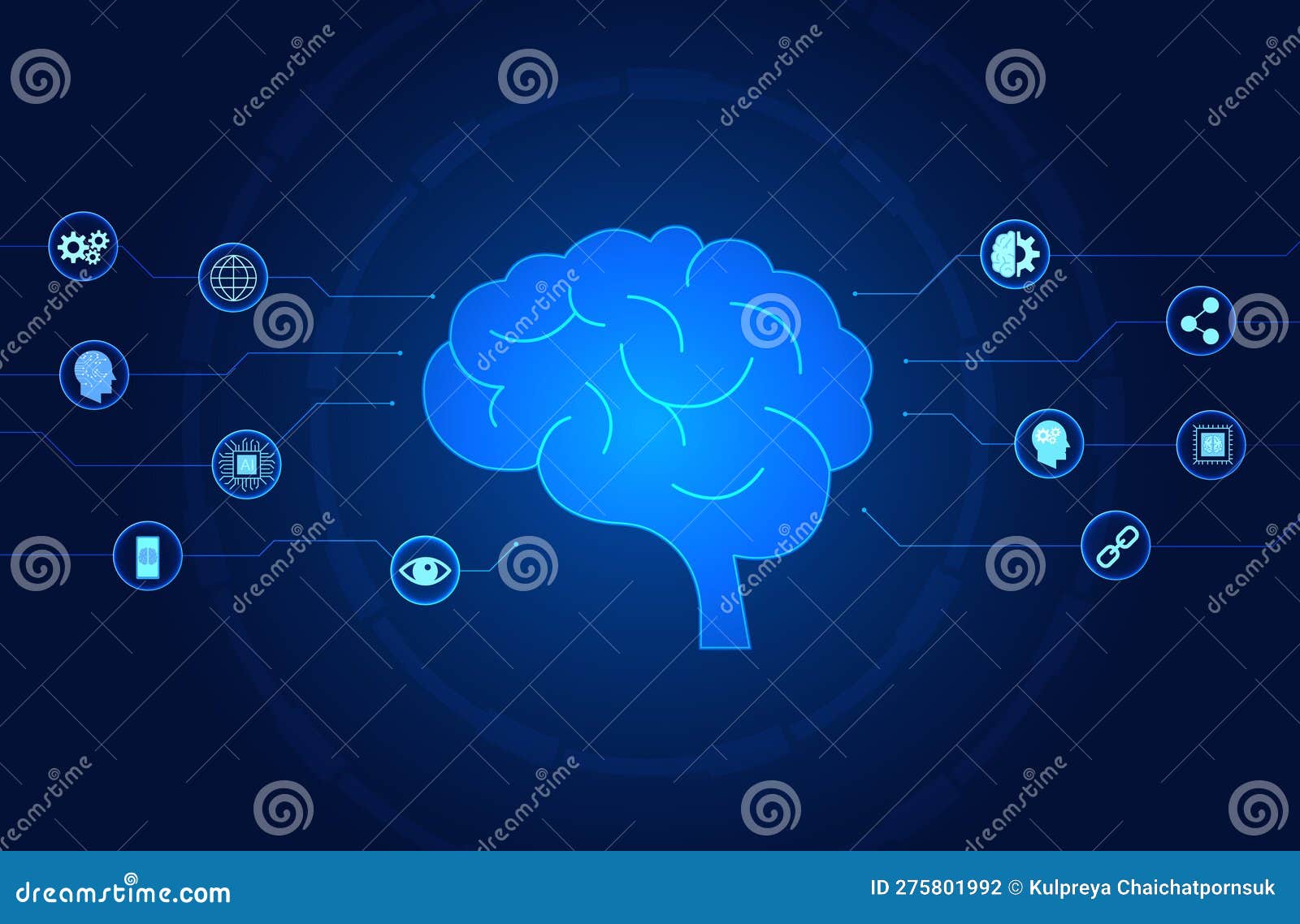 Background Technology Brain Controls the Operation of the Artificial ...