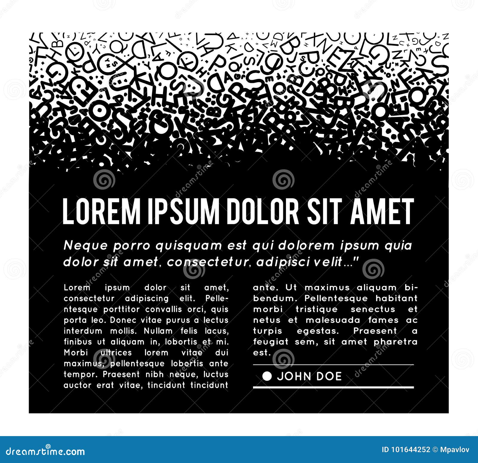 Background Template for an Article in a Newspaper, Magazine or Other ...