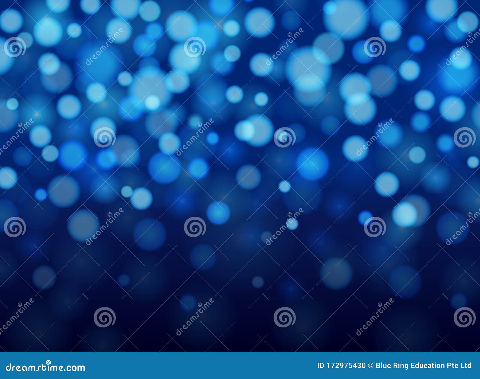 Background Template Design with Blue Lights Stock Vector - Illustration ...