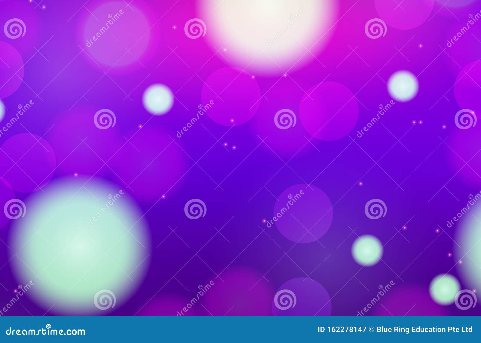 Background Template Design with Light on Purple Stock Illustration ...