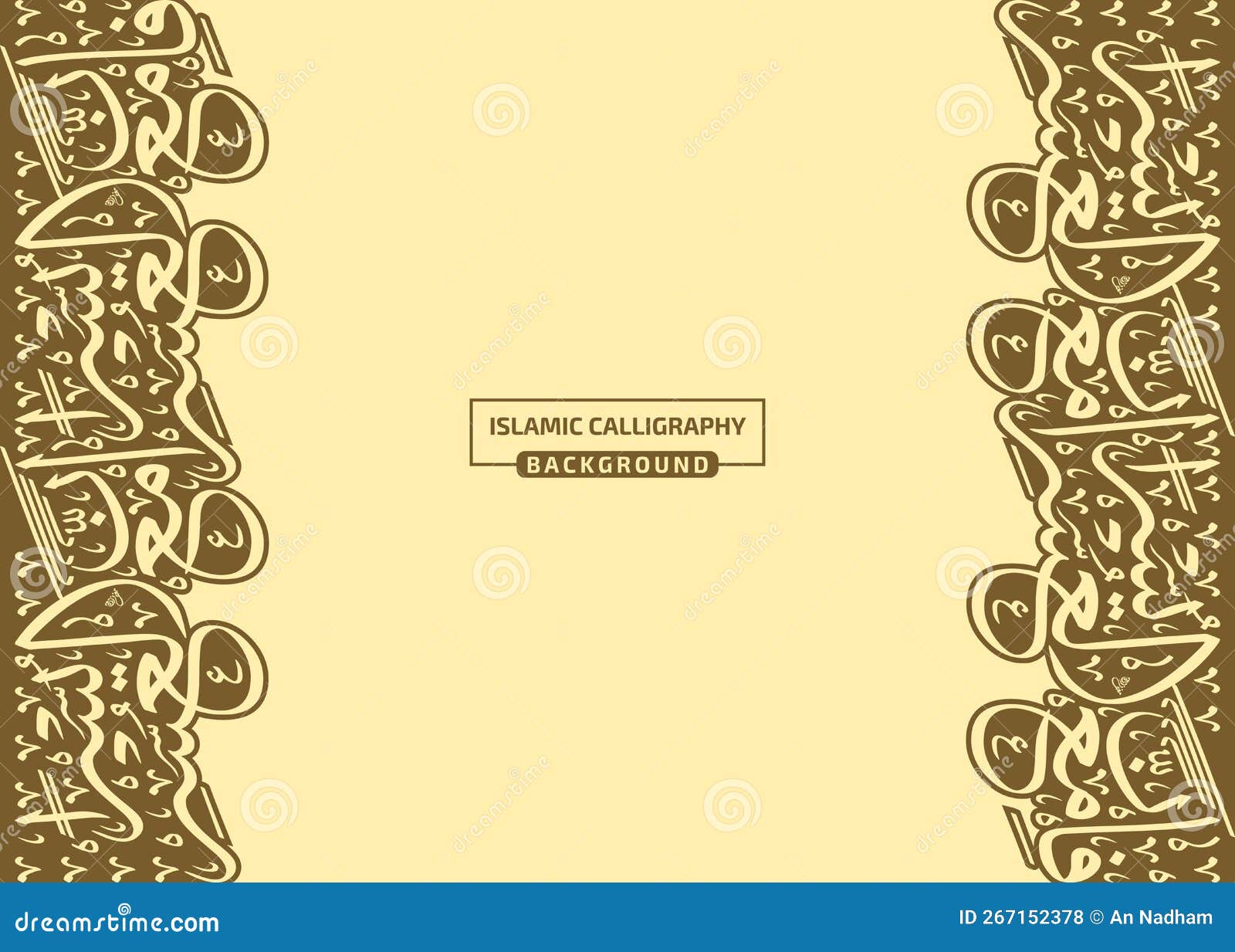 Background Template Islamic Background Design, Arabic Calligraphy ...