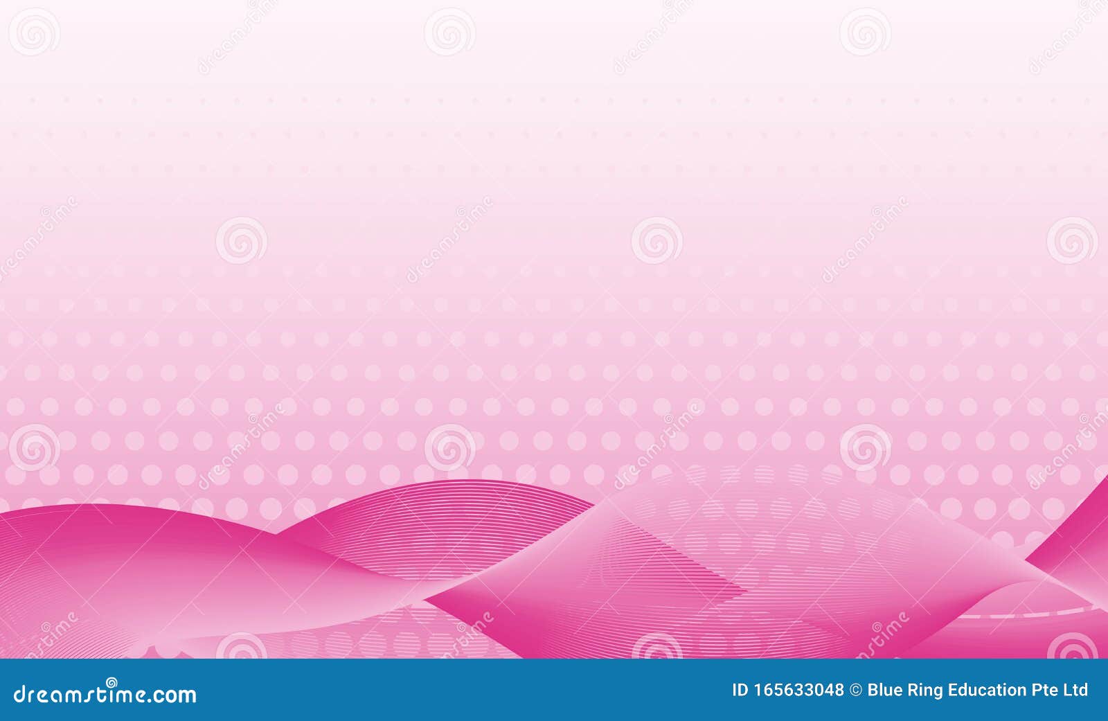 Background Template with Pink Abstrack Patterns Stock Illustration ...