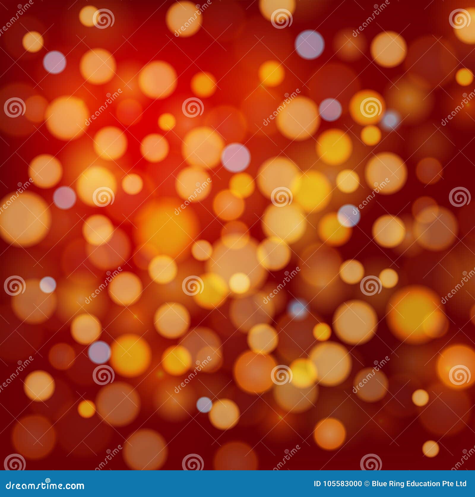 Background Template with Red and Orange Light Stock Vector ...