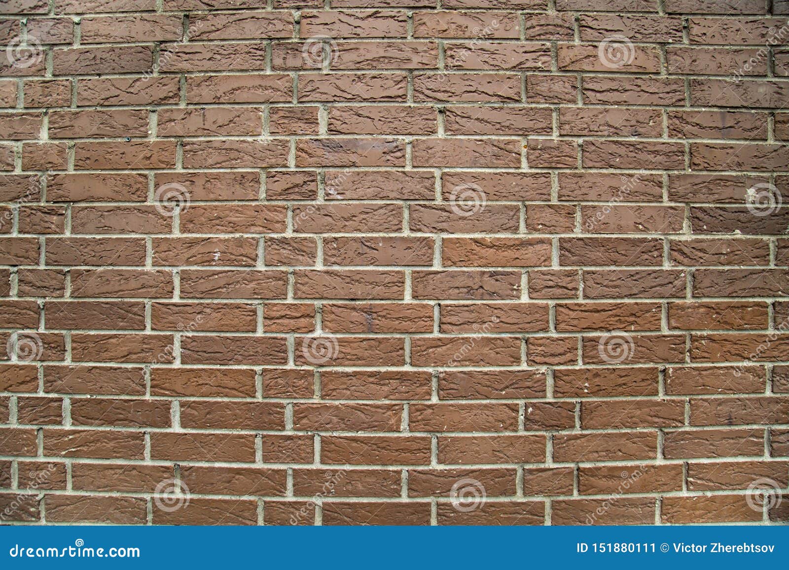Background of Terracotta Decorative Brick Wall. Textures Backgrounds ...