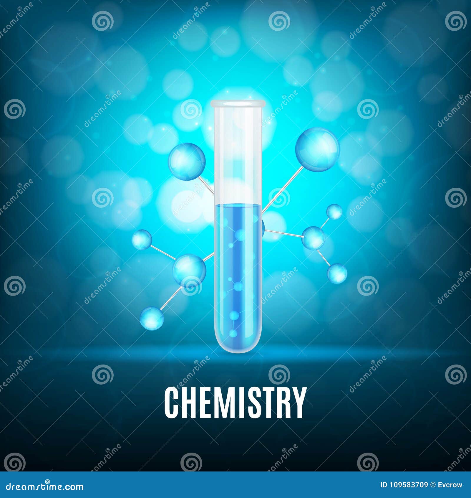Background with test-tube stock vector. Illustration of research ...