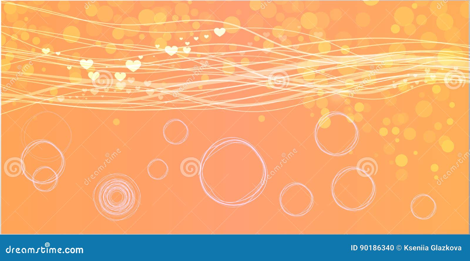 Background for Text Horizontal Stock Illustration - Illustration of ...