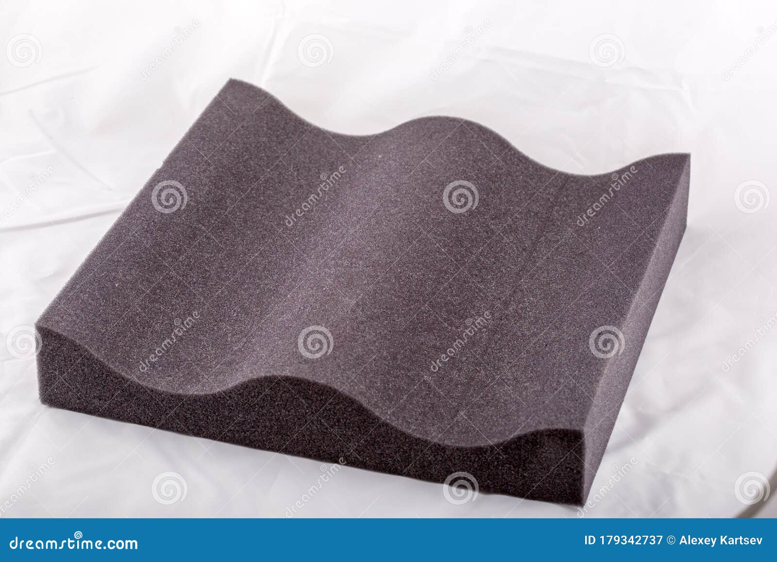 Background and Texture Black Foam with Memory Effect for Mattresses ...