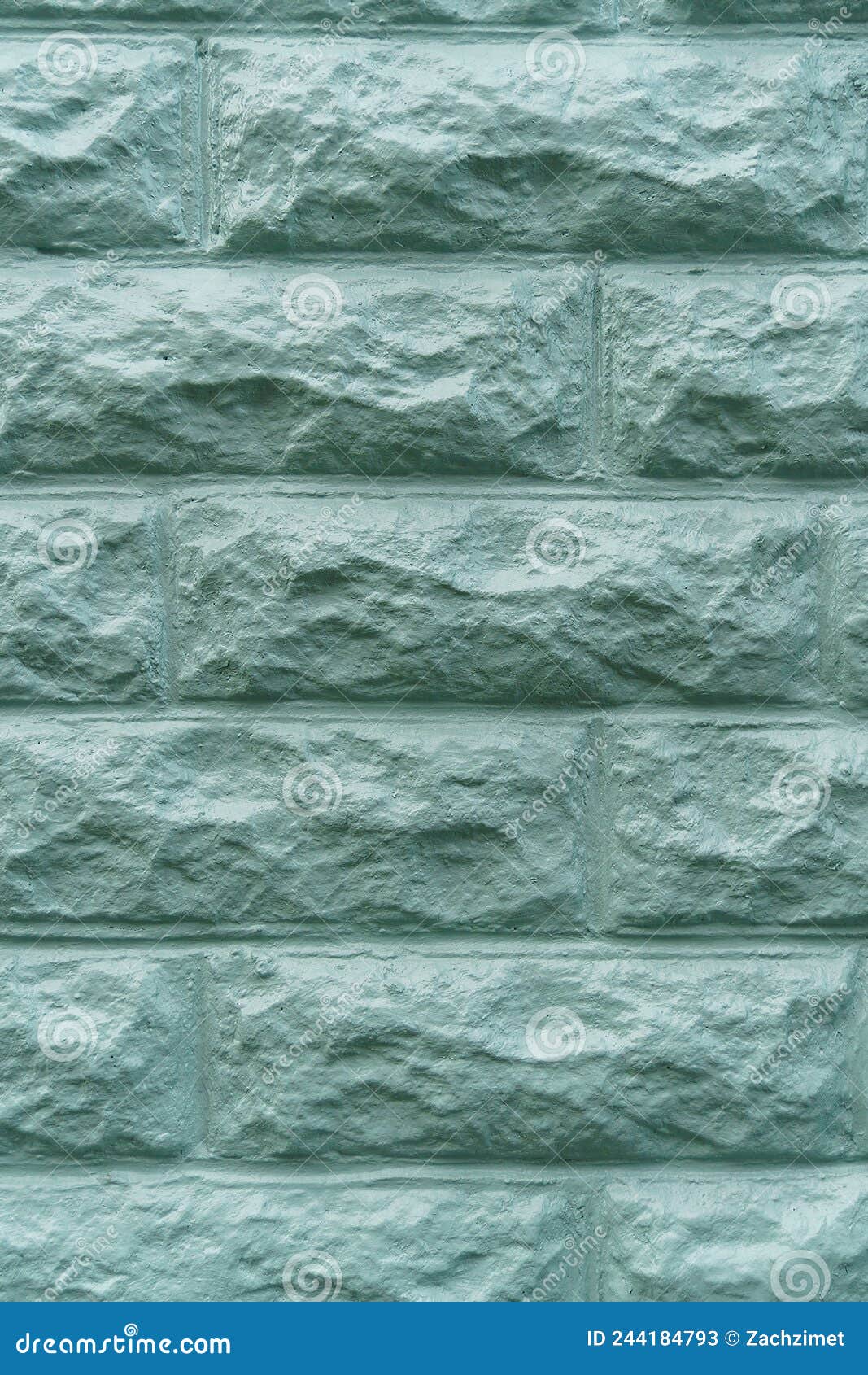 Background Texture - Blue Block Wall Stock Image - Image of background ...