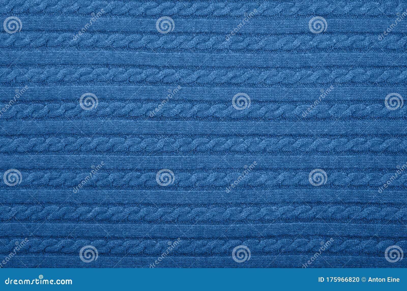 Background Texture of Blue Knitted Wool Fabric Stock Photo - Image of ...