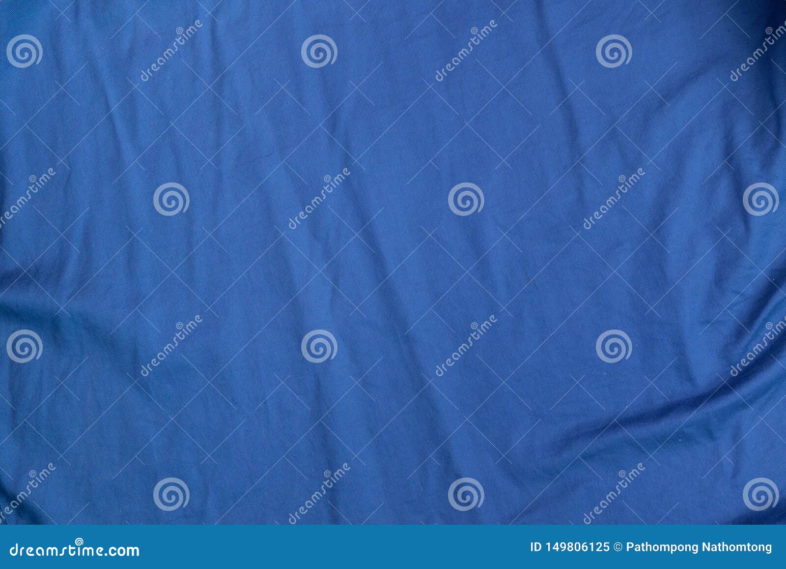 Texture of Blue Wrinkle Cloth Shirt Stock Image - Image of fold, color ...