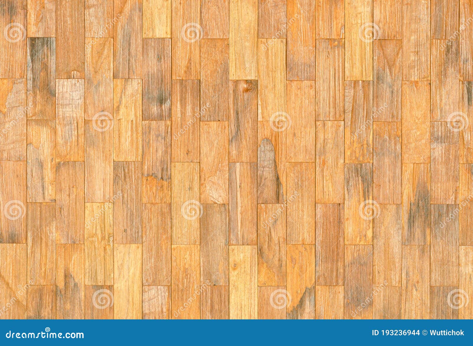 Background and Texture of Brown Color Decorative Old Wood on Surface ...