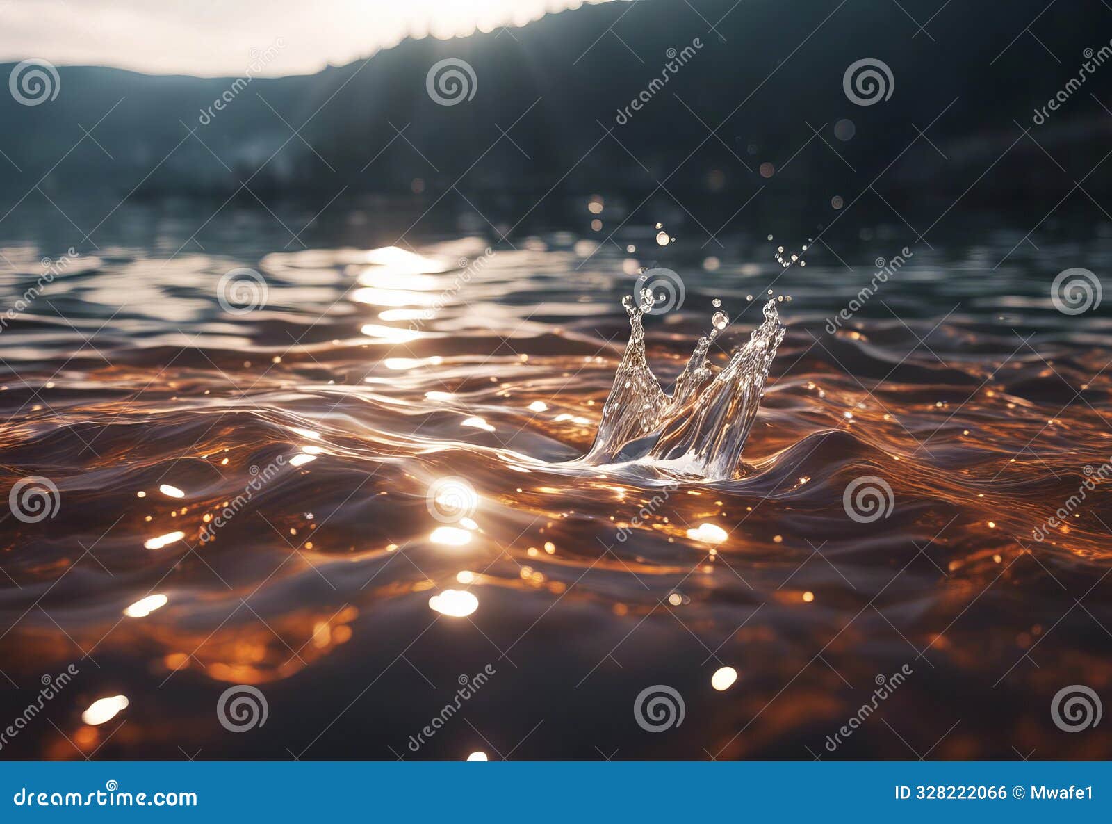 Of Background Texture Caustic Pool Water Rendering Blue Surface ...