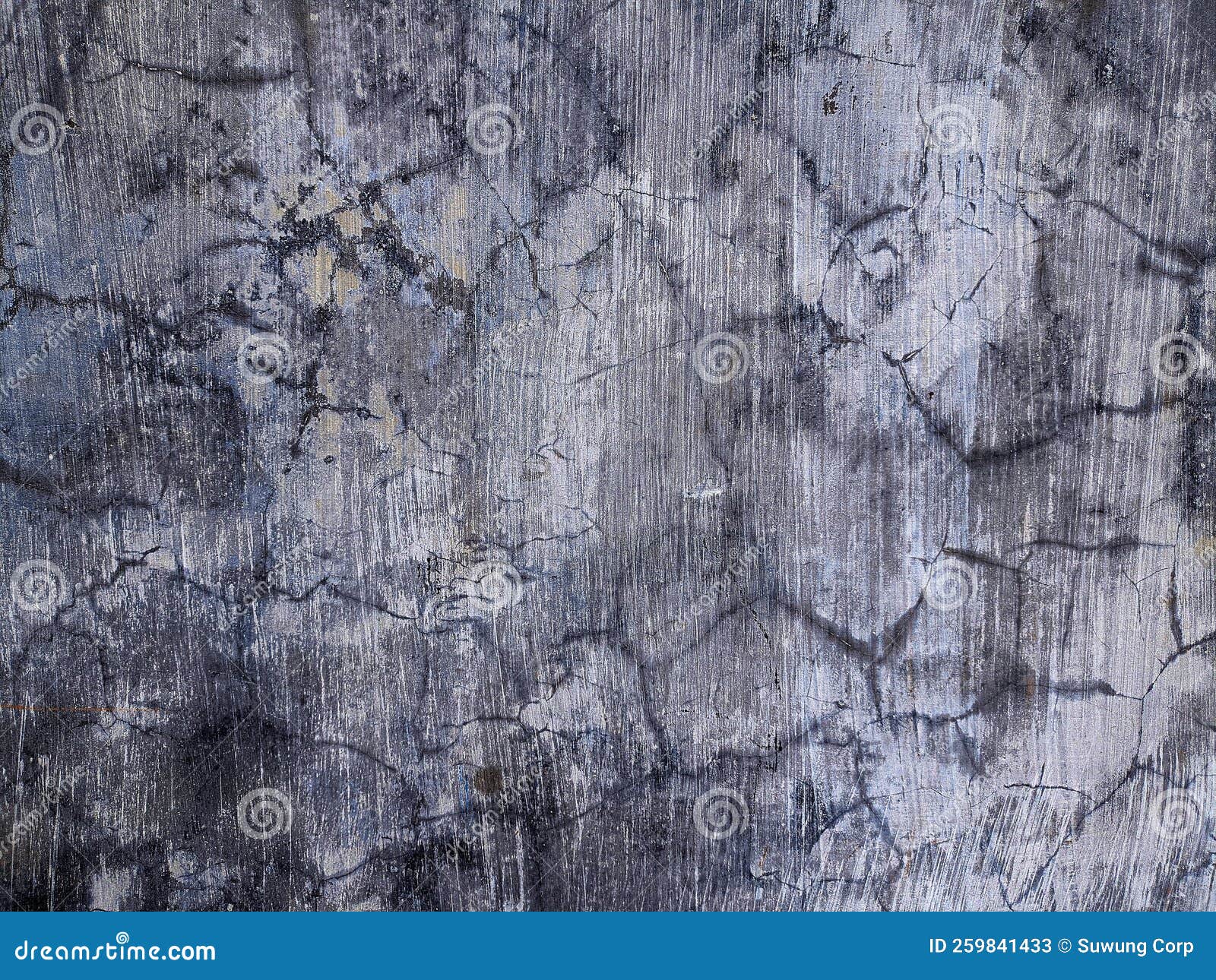 Background Texture of the Cement Wall that Has Been Cracked. Scary ...