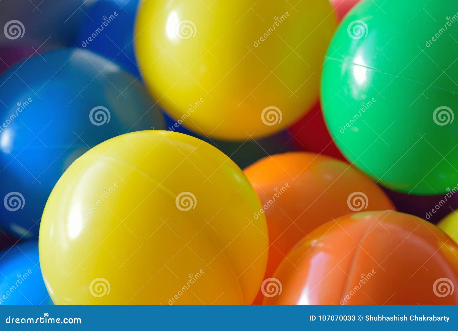 Background Texture Colorful Plastic Balls Stock Image - Image of ...