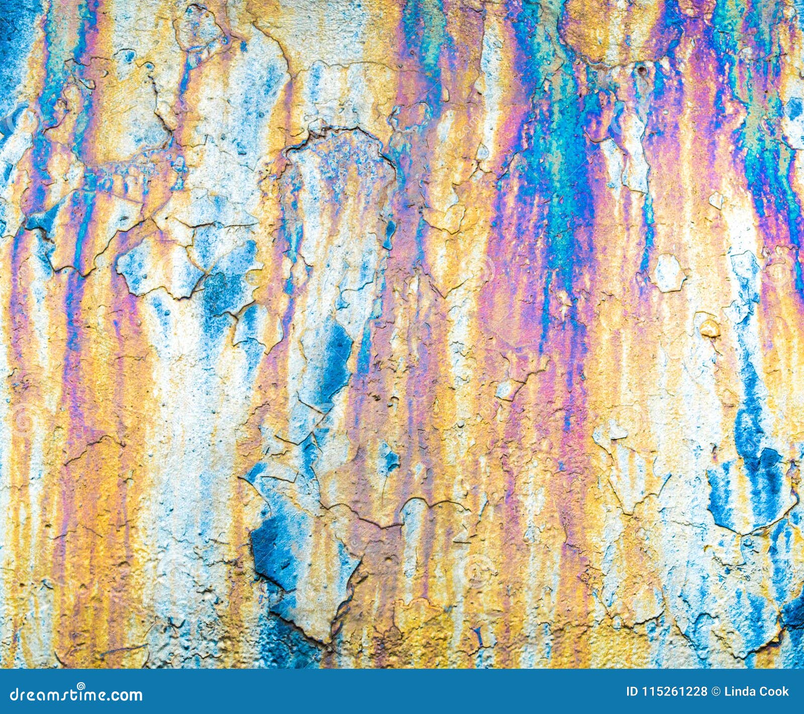 Background Texture Colorful Rust on a Metal Surface Stock Photo - Image ...