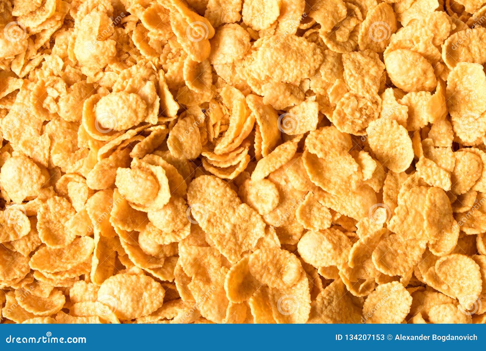 Background Texture of Cornflakes. Top View Stock Image - Image of sweet ...