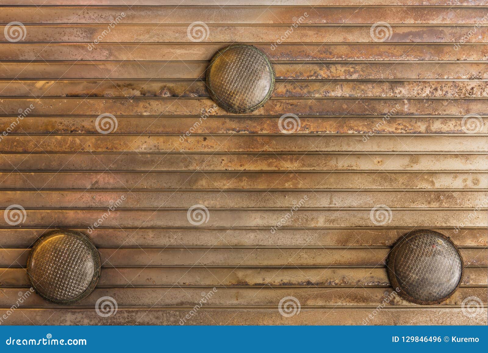 Background Texture of Corrugated Rusty Metal Ceiling Equipped Wi Stock ...
