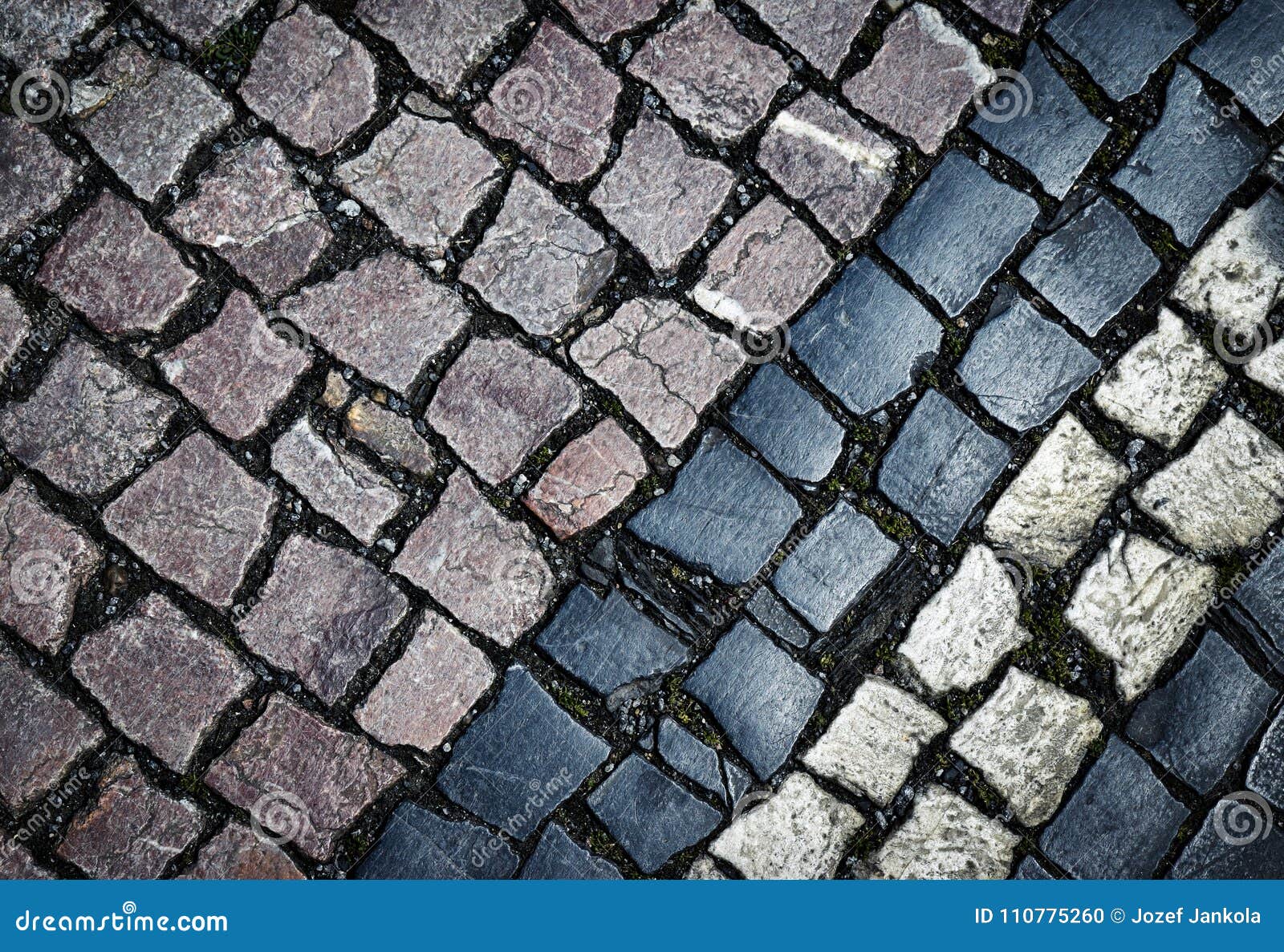 Cubic Stone Paving Multicolour Stock Photo - Image of square, cubic ...