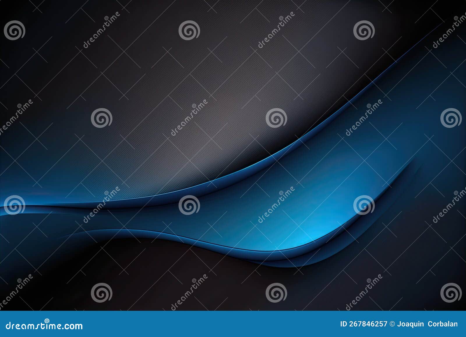 Background with Texture and Curved Lines, Gradient Blue for Modern ...
