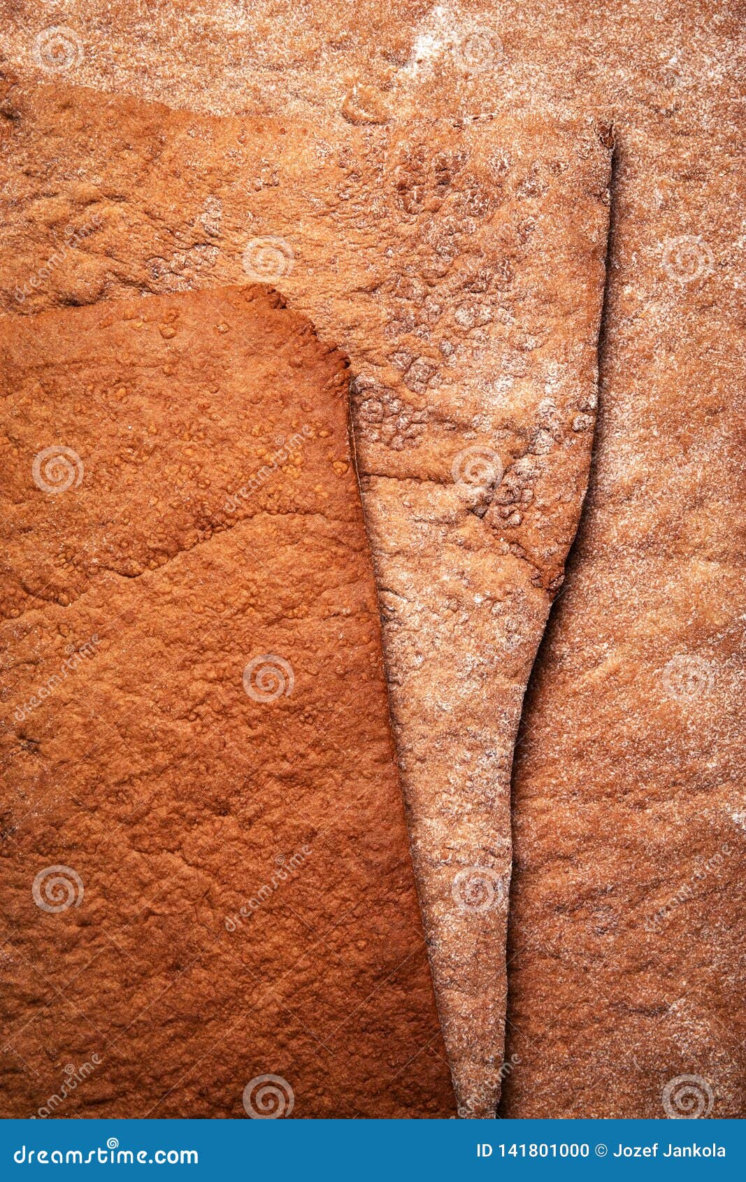 Detail Layer Baking Dry Cake Stock Photo - Image of isolated, cookie ...