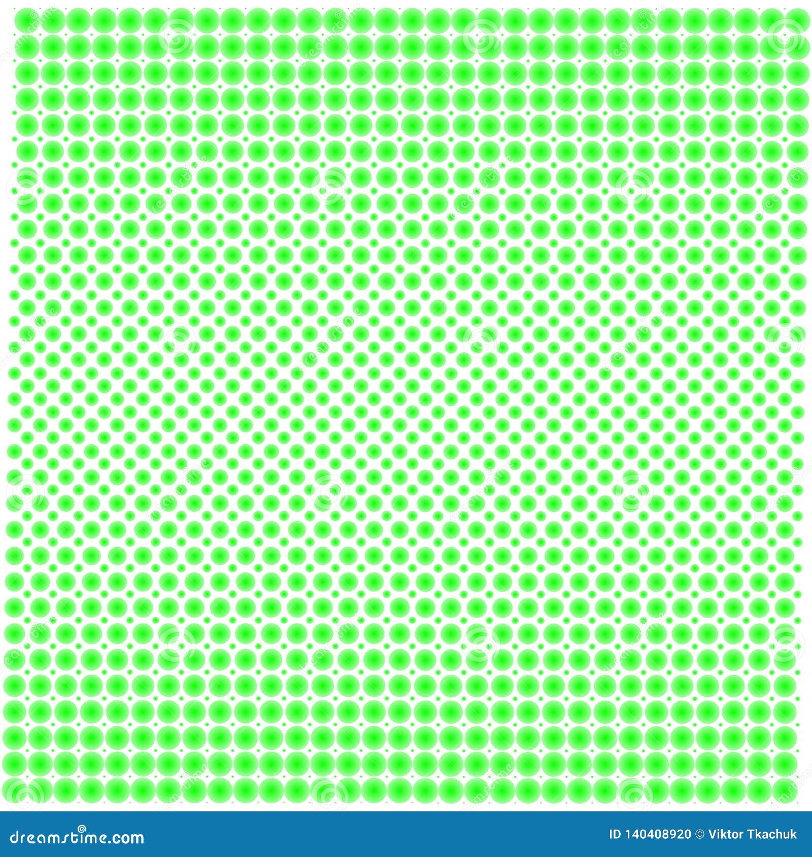 Background Texture of Dots with Gradient Green on White. Stock Vector ...