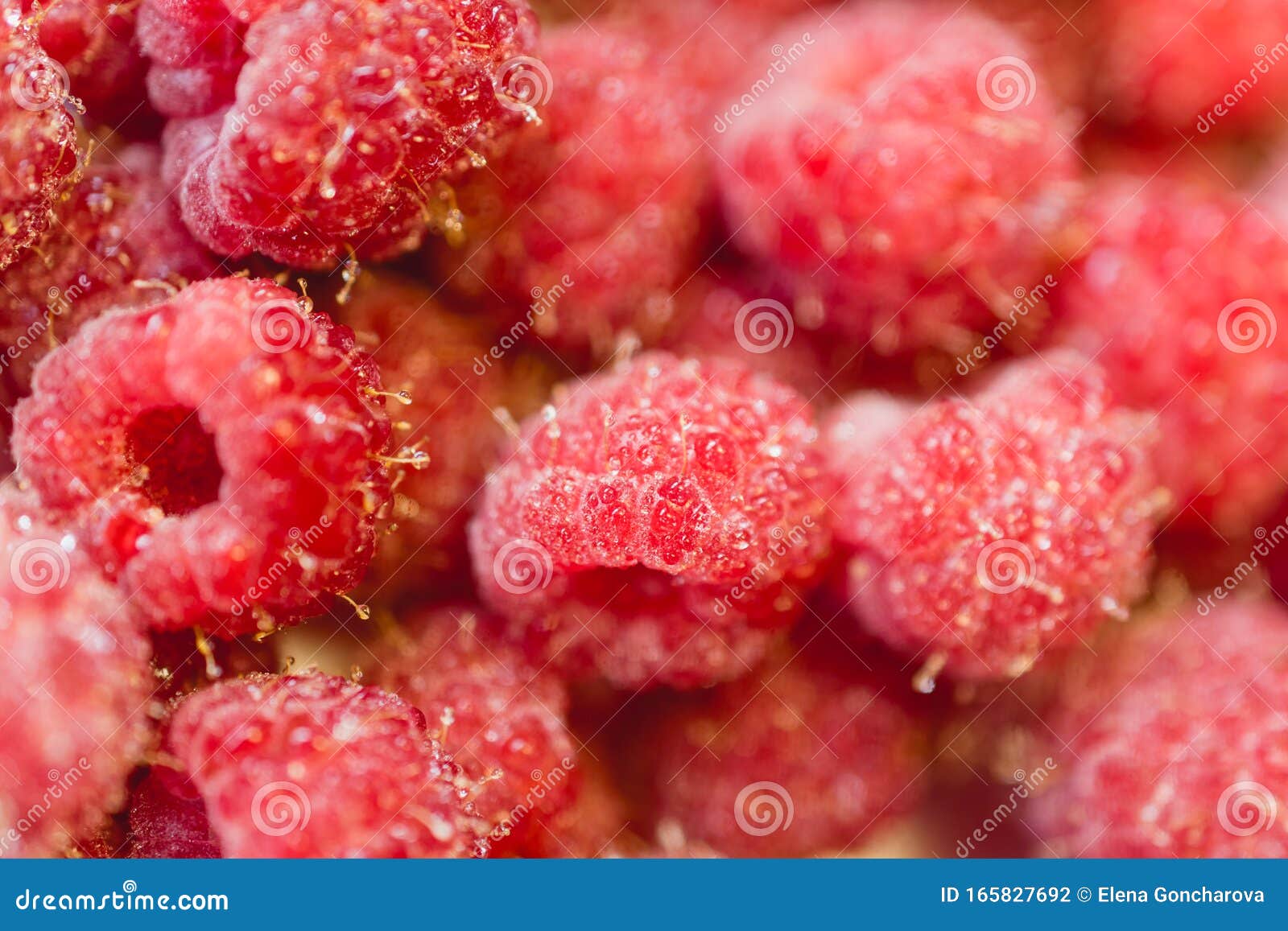Background Texture of Dripping Raspberry. Stock Photo - Image of food ...