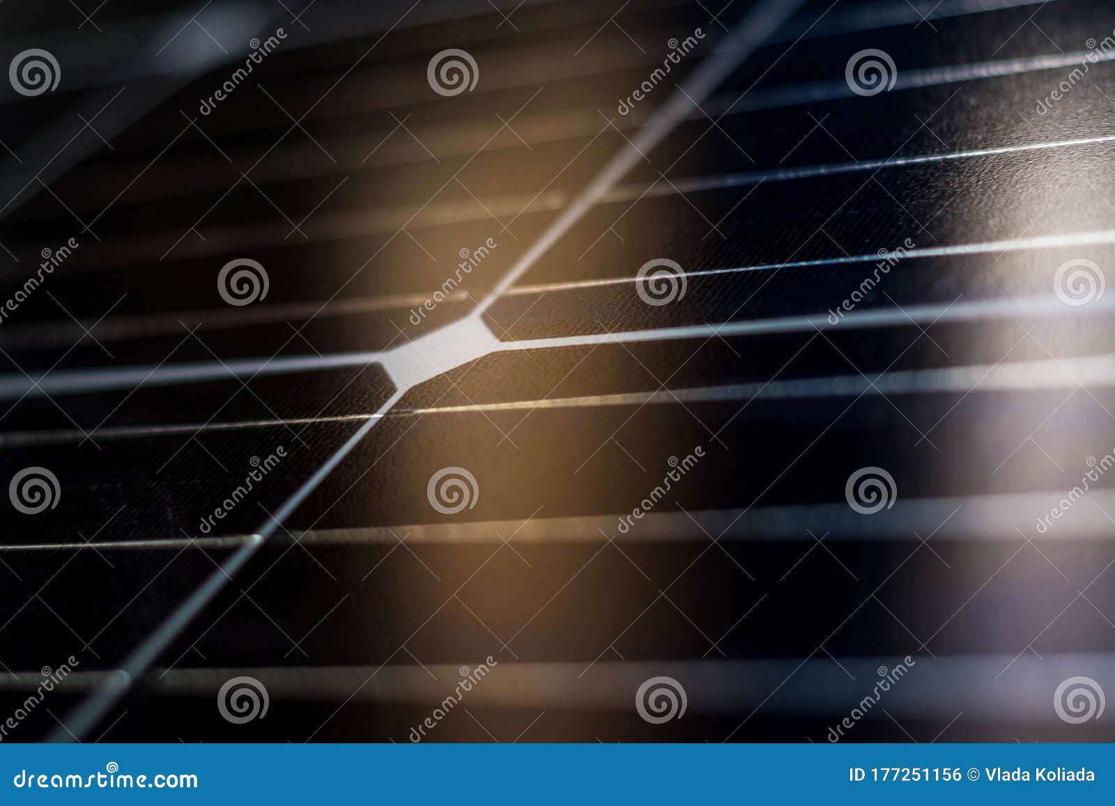 Background or Texture of Electro Plates, Solar Panels Installed on the ...