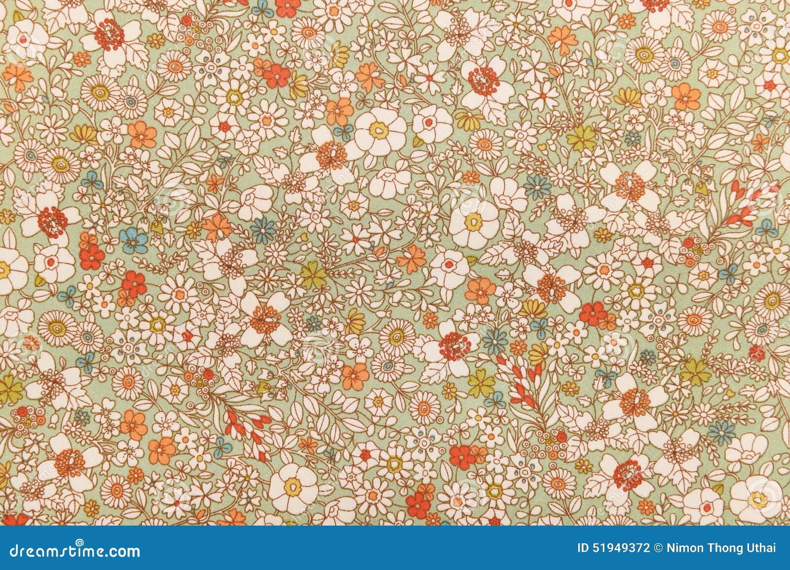Background Texture Fabric Floral Pattern Stock Photo - Image of cloth ...