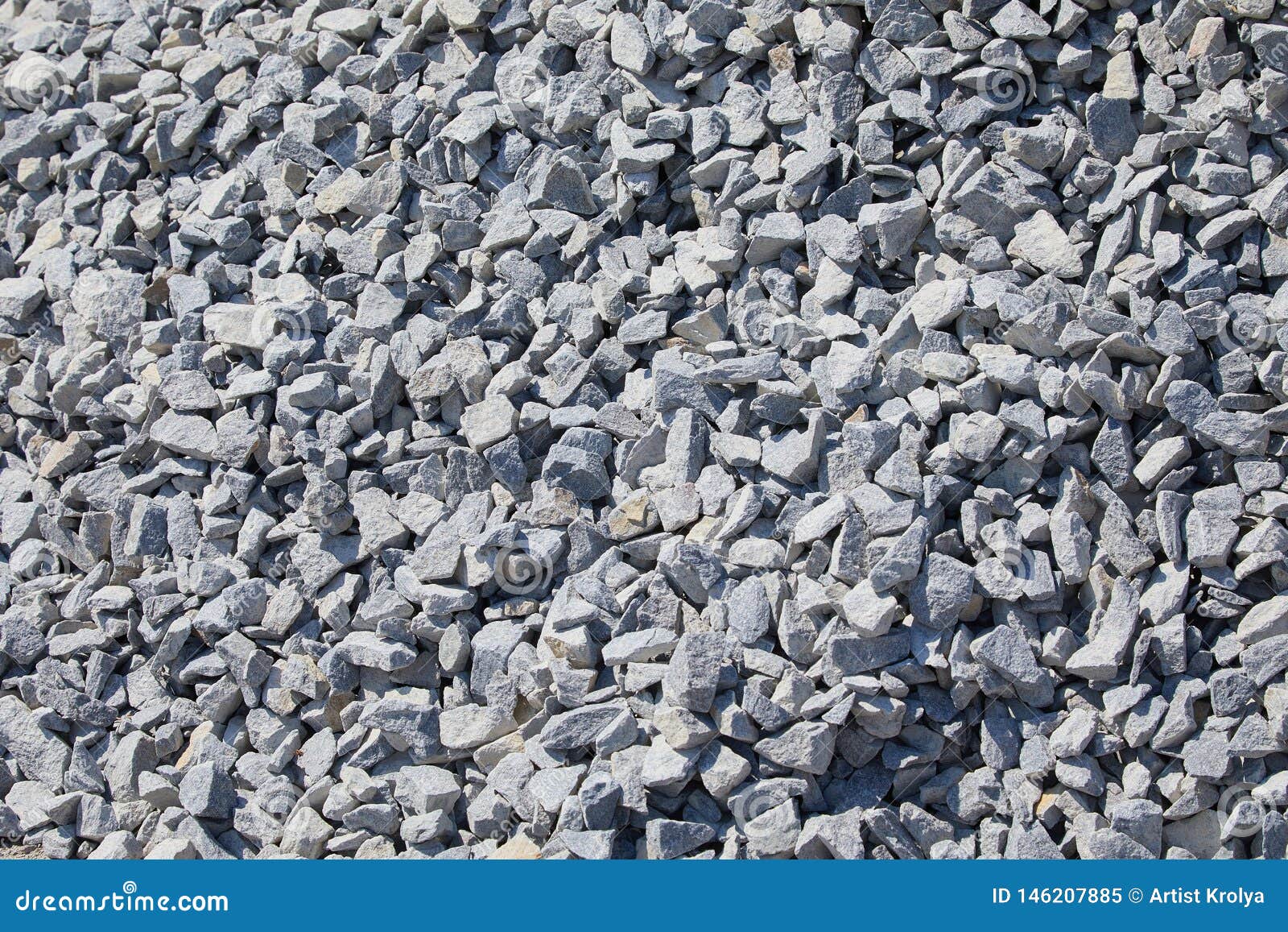 Background and Texture of Gray Granite Rubble. Stock Image - Image of ...