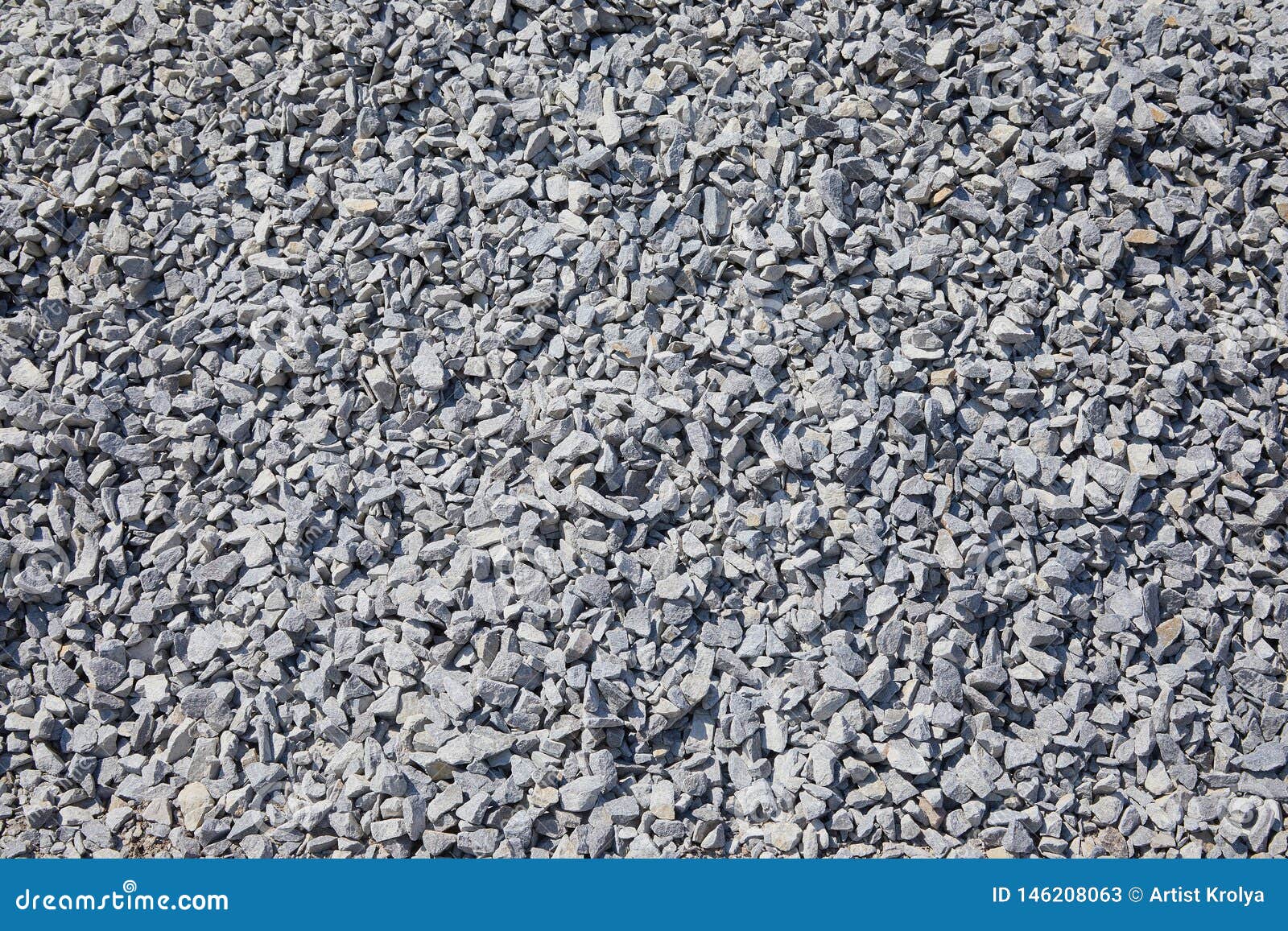 Background and Texture of Gray Granite Rubble. Stock Image - Image of ...