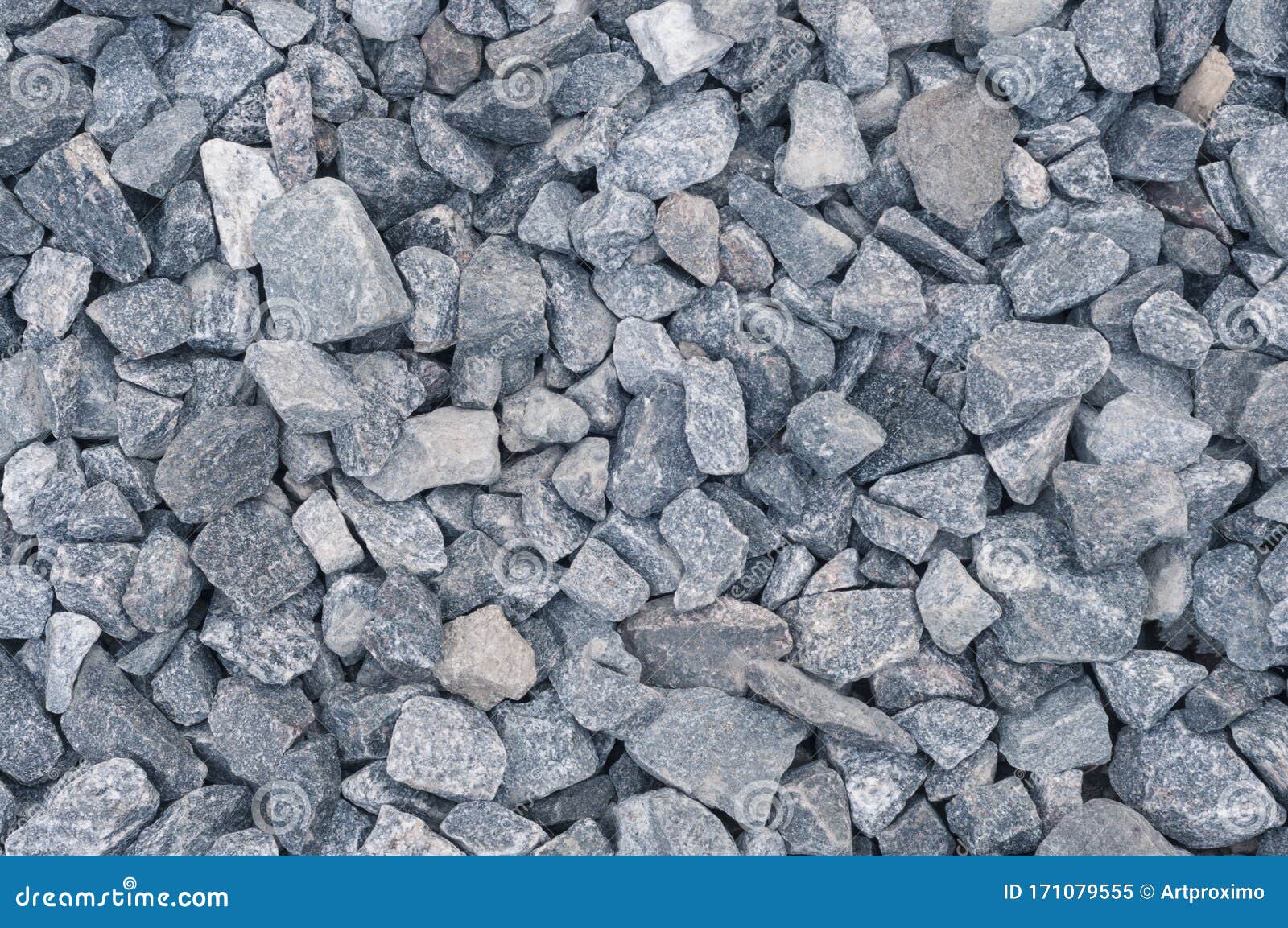 Gray Rubble Top View, Stone Texture Royalty-Free Stock Photography ...