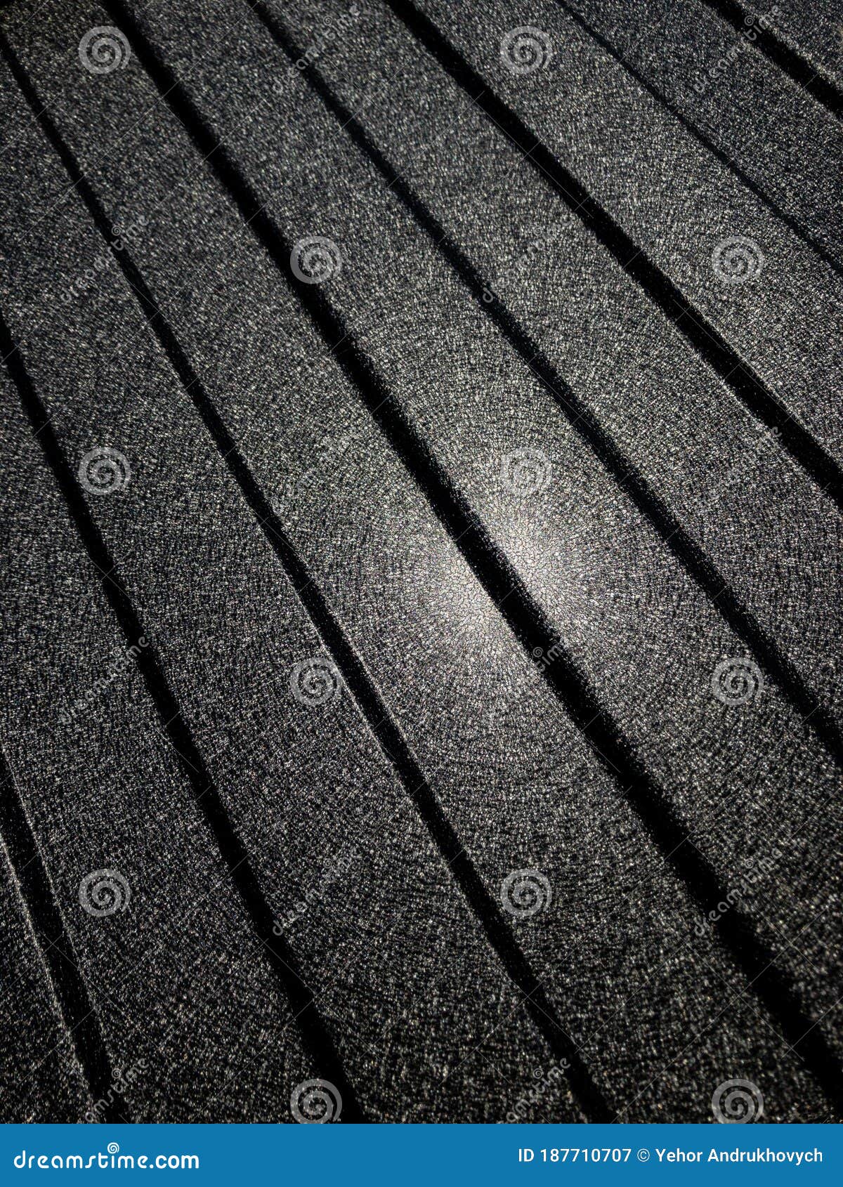 Background Texture of Gray Strips of Plastic for the Facade at an Angle ...