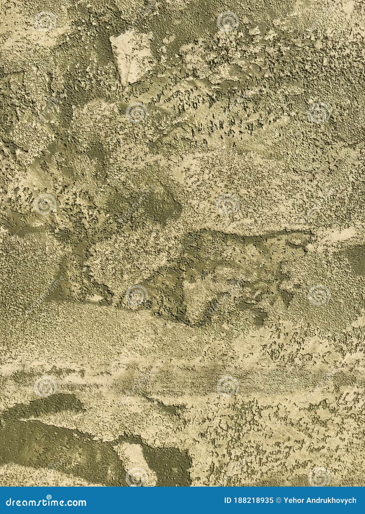 Background Texture of Green Plaster Stock Image - Image of aged ...