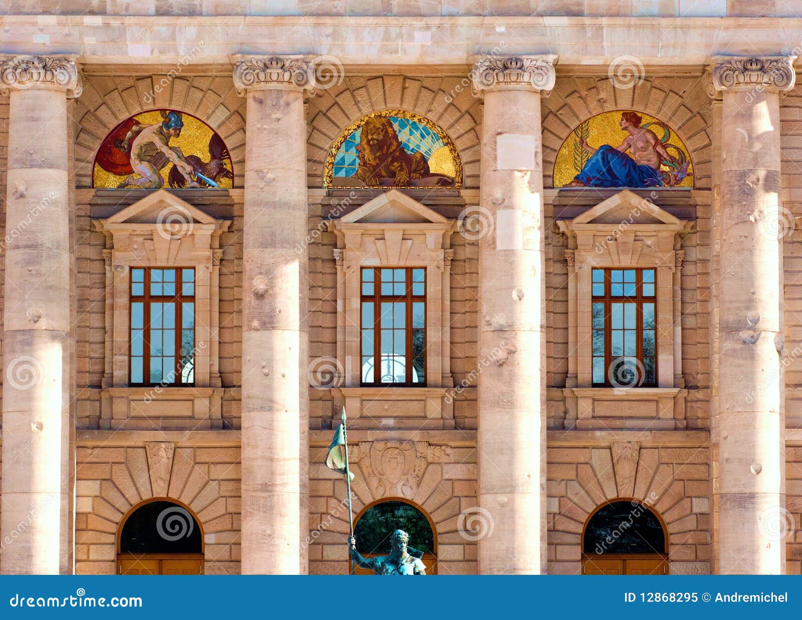 Background/Texture: Historic Building Stock Image - Image of building ...