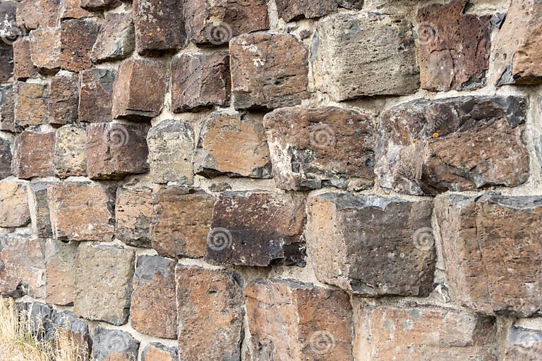 Background Texture Image of Century Old Stonework Wall Stock Image ...