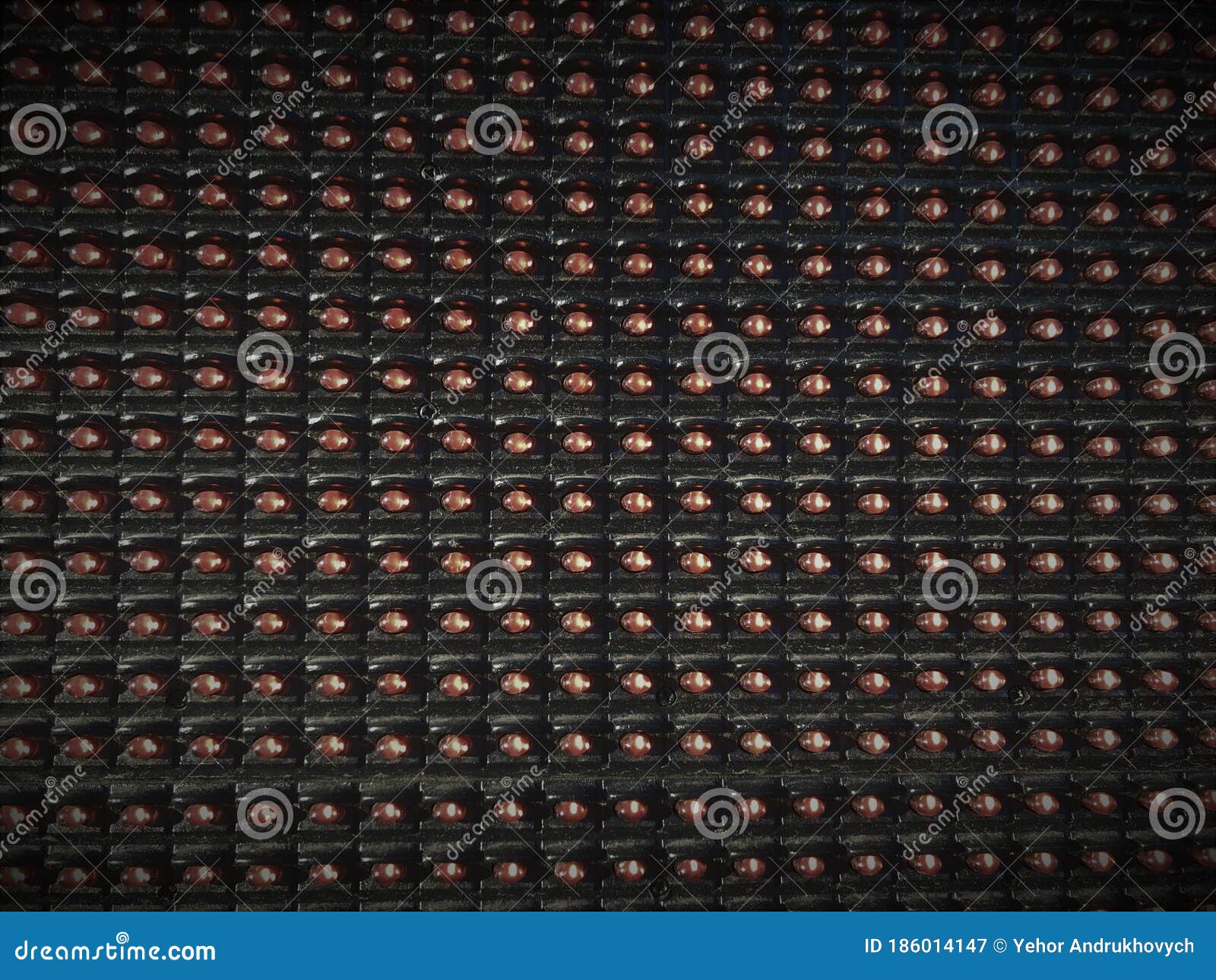 Background Texture LED Light Bulbs Panel Stock Image - Image of club ...